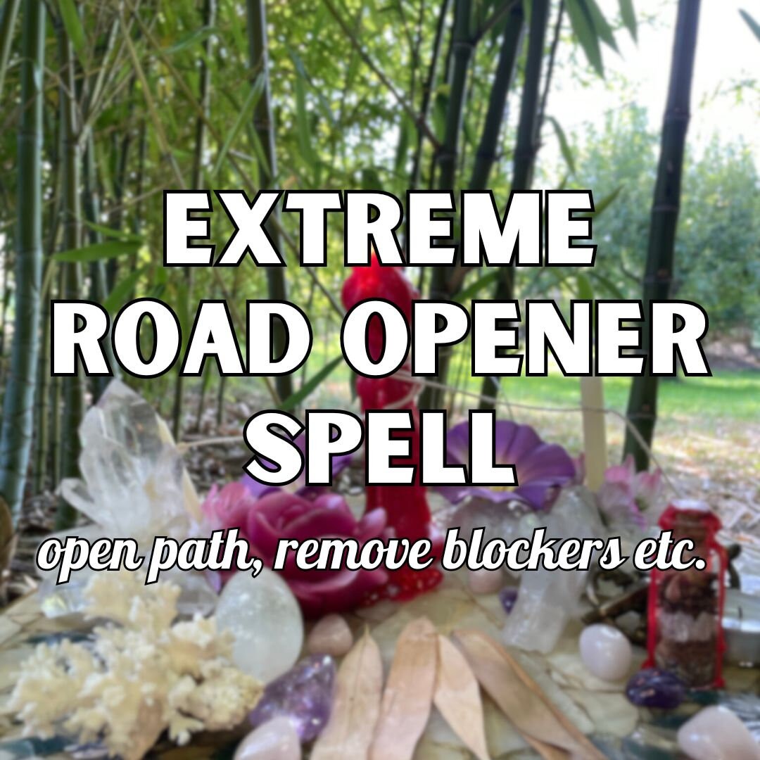 EXTREME ROAD OPENER Spell - Etsy