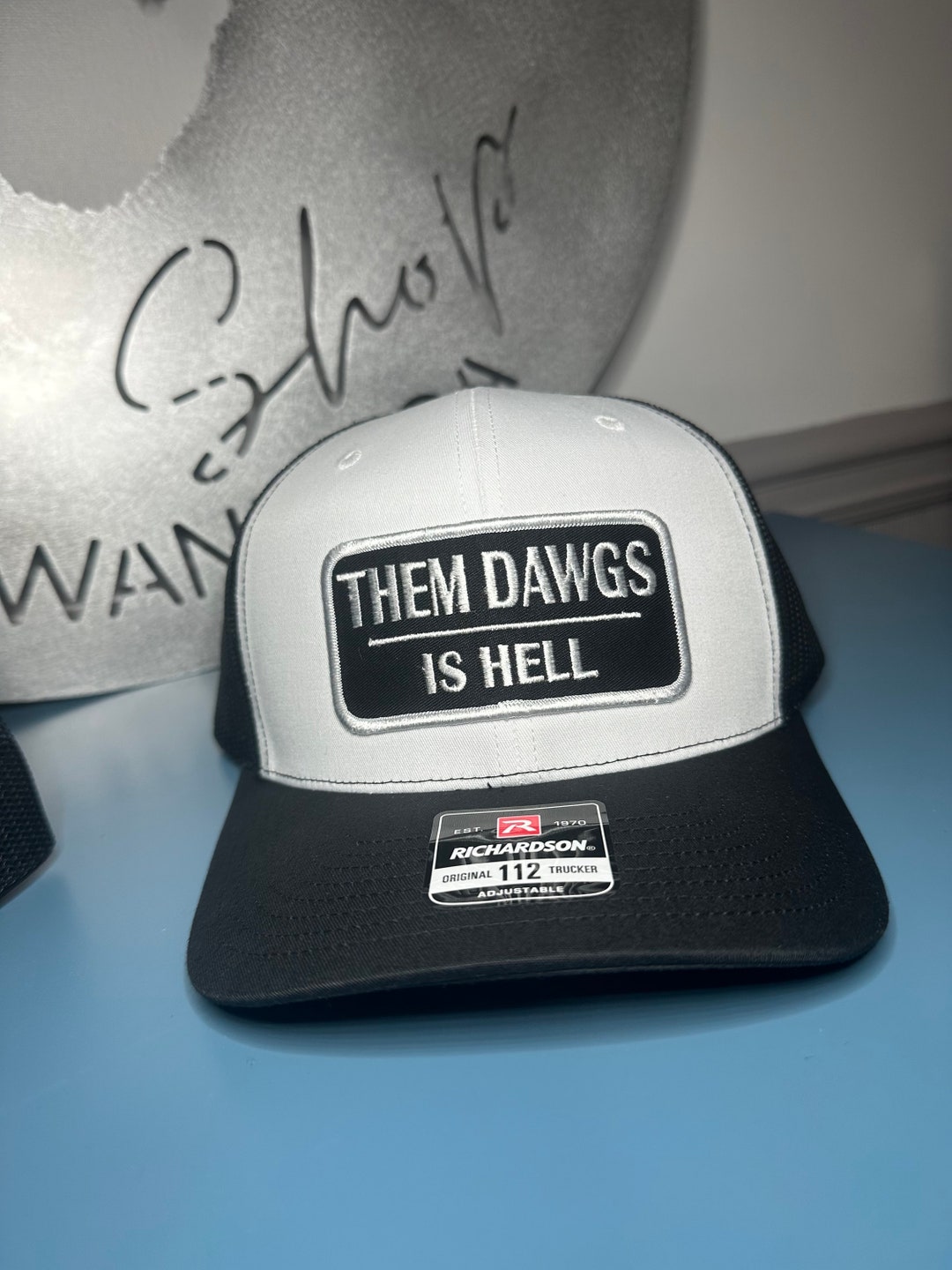 Them Dawgs is Hell Custom Trucker Hats - Etsy
