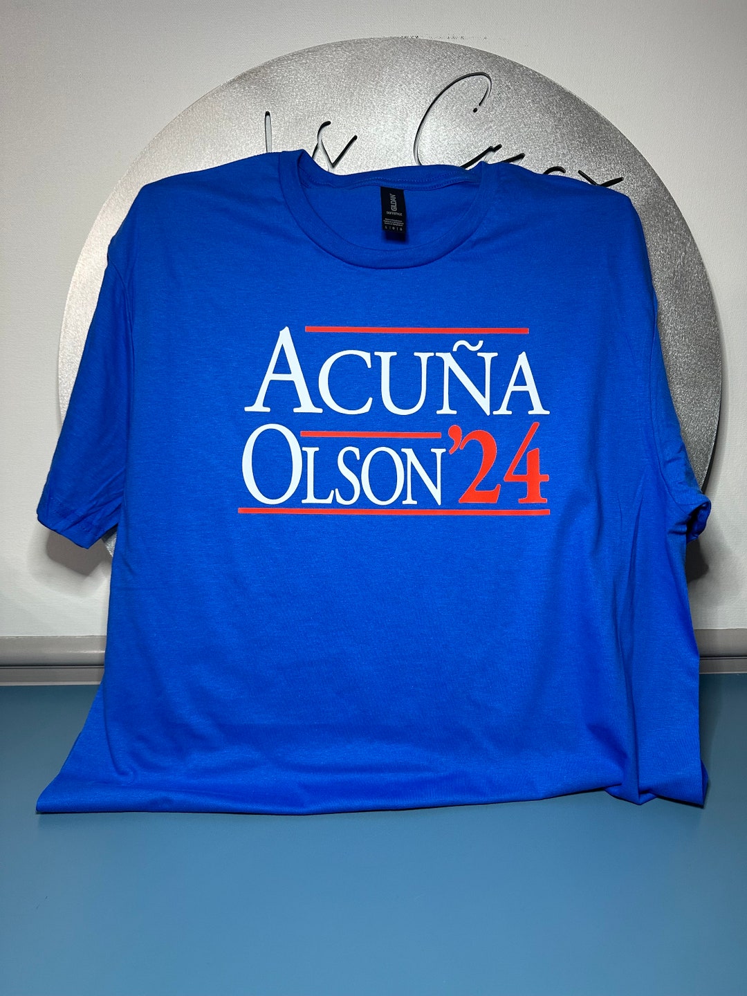 Custom Acuna Olson 24 T-shirt - Etsy