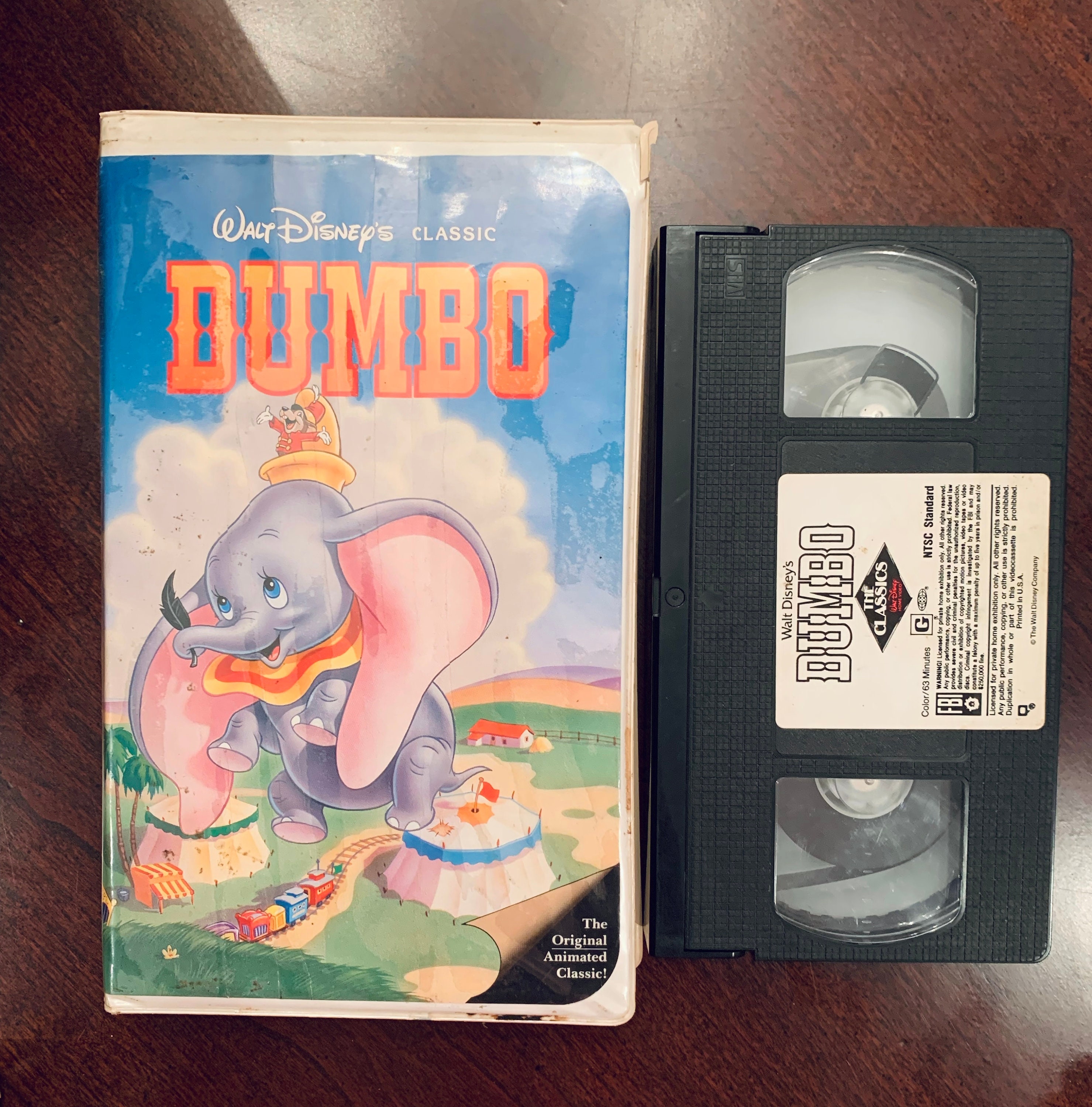 Dumbo Vhs 1995