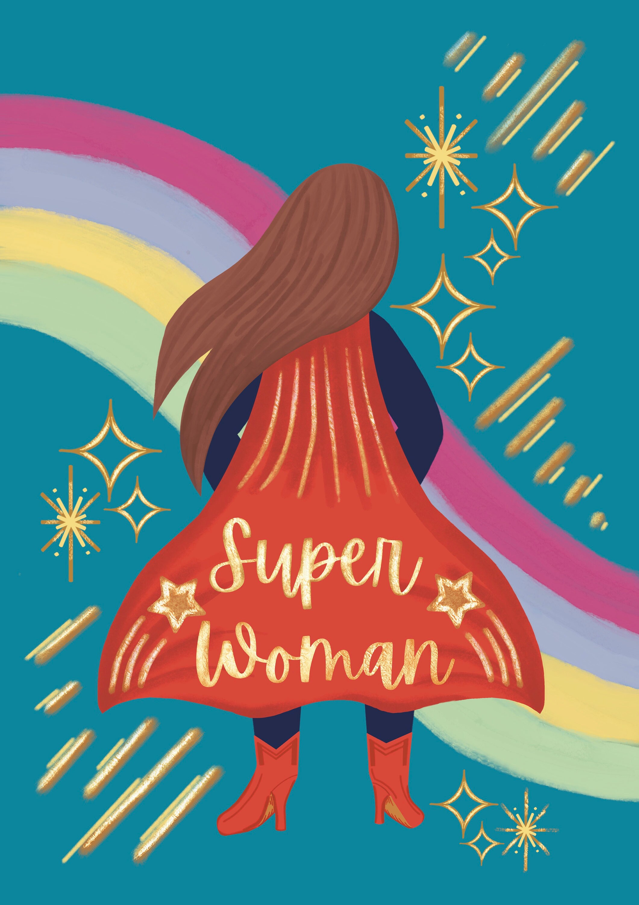 Super Woman, Good Luck, Thank You, Congratulations, Best of Luck ...