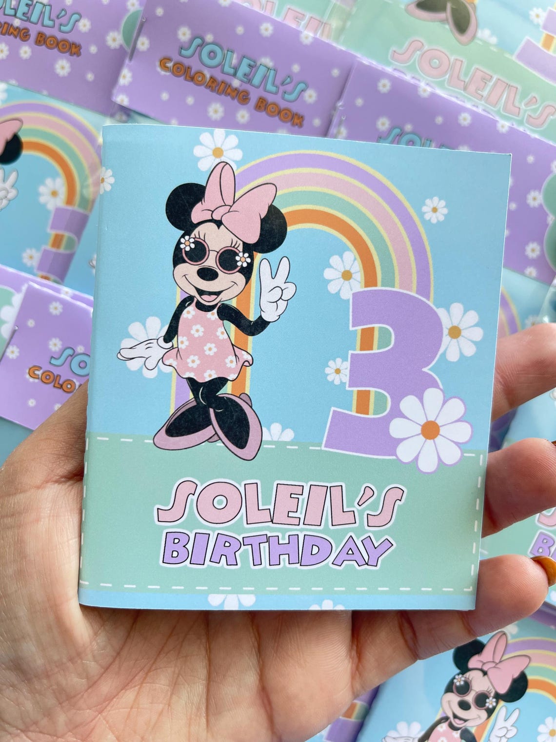 Groovy Minnie Mouse, Groovy Minnie Coloring Book, Minnie Mouse Coloring ...