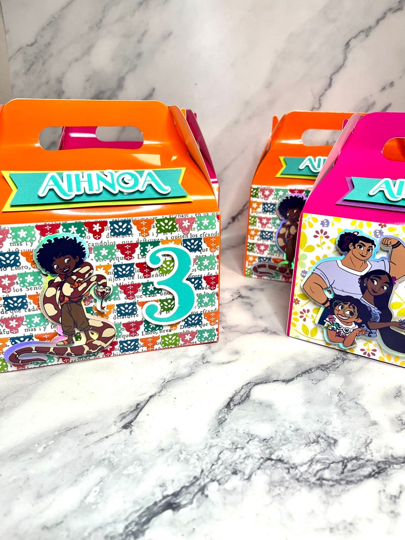 Encanto Gable Box, Encanto Favor Box, Encanto Birthday Party, Encanto ...