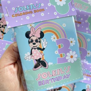 Groovy Minnie Mouse, Groovy Minnie Coloring Book, Minnie Mouse Coloring ...