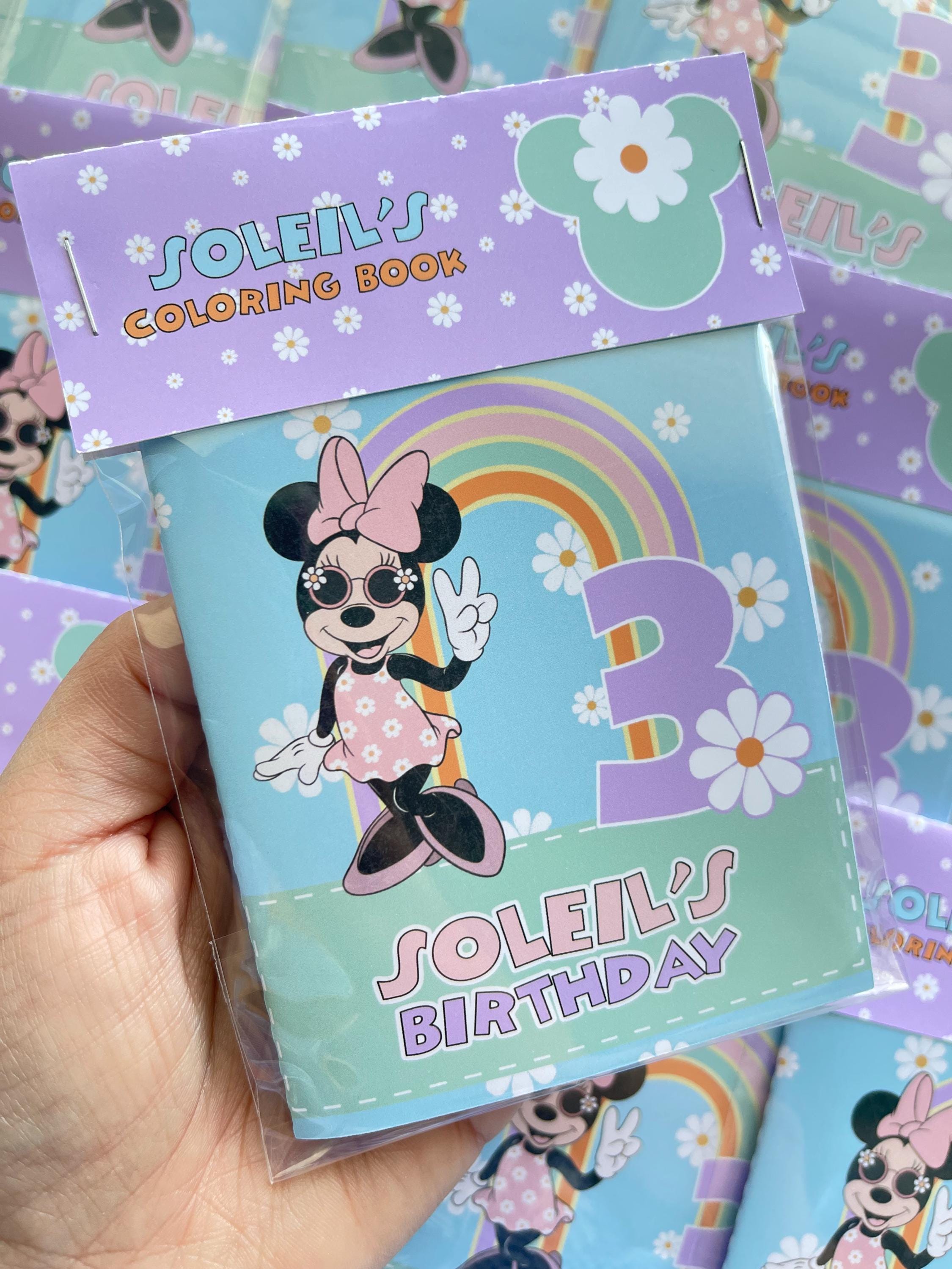 Groovy Minnie Mouse, Groovy Minnie Coloring Book, Minnie Mouse Coloring ...