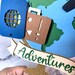 Traveler Cake Topper, Traveler, Travel, World Cake Topper, Travel Cake ...