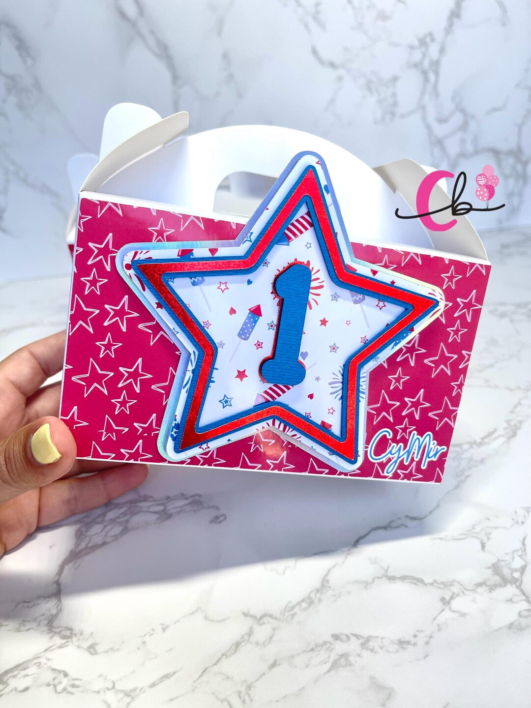 4th of July Box, Independence Day Box, 4th of July Party, Independence ...