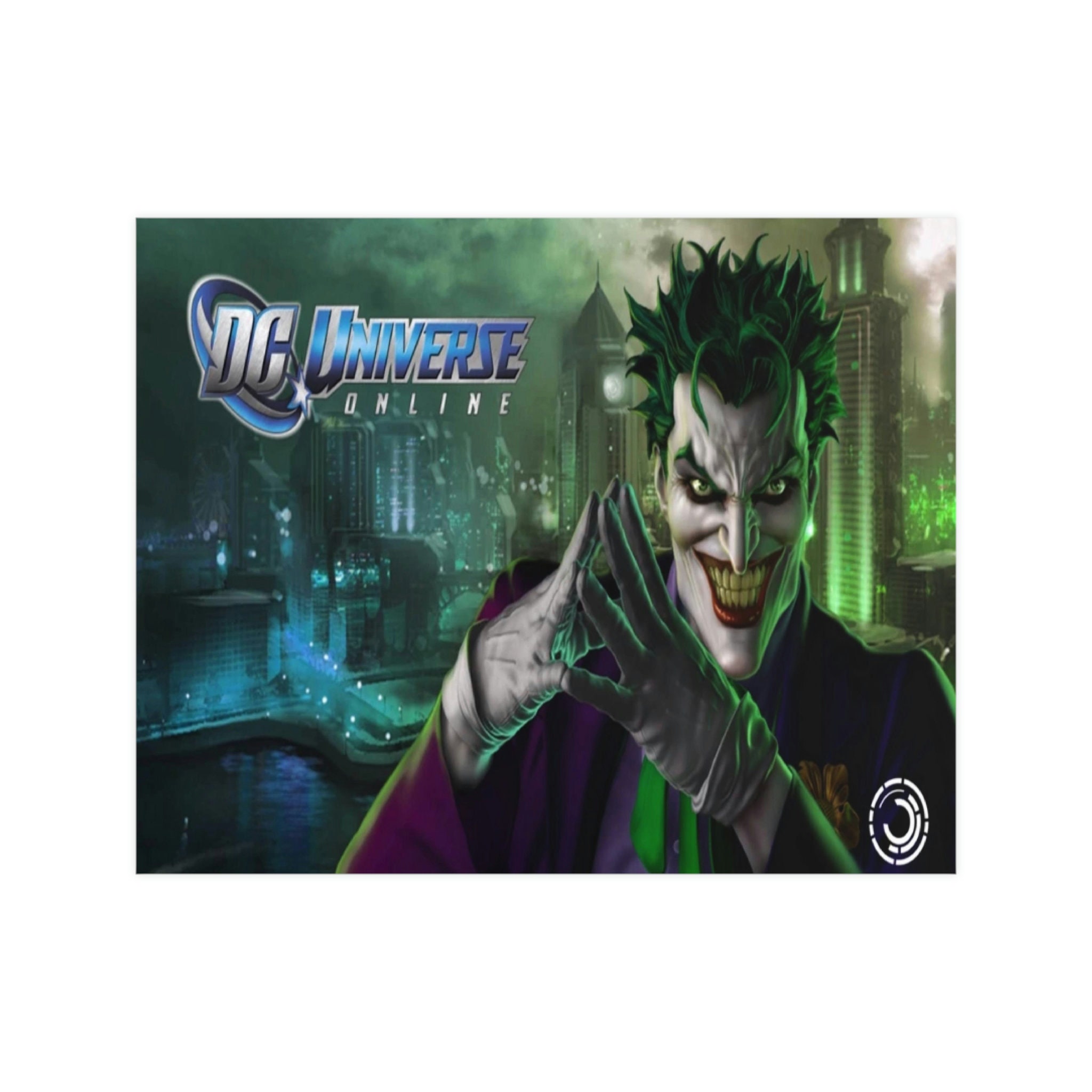 Joker Dcuo Horizontal Matte Posters - Etsy