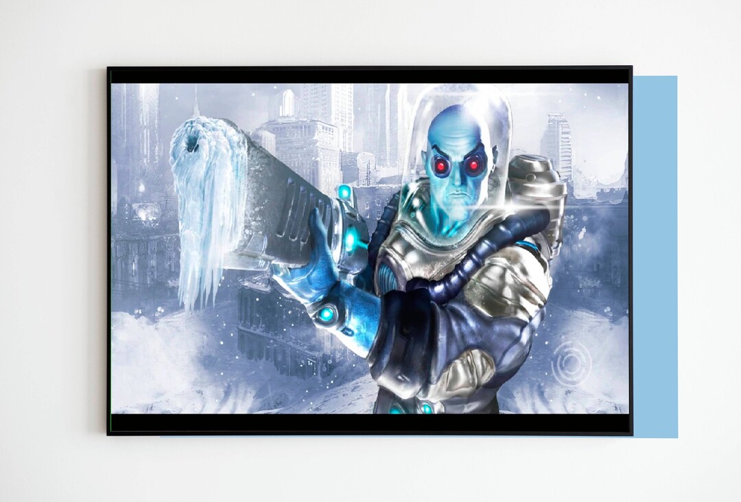 Mr.freeze Dcuo Horizontal Matte Posters - Etsy