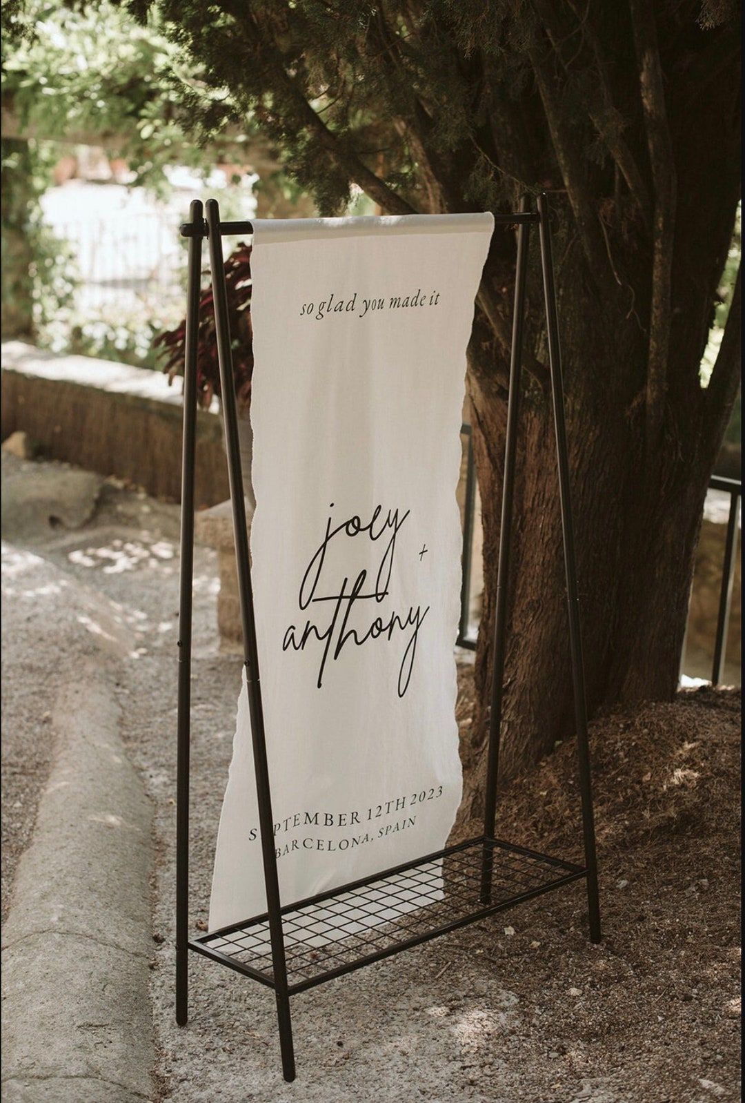 Fabric Linen Welcome Sign | Welcome Sign | Bridal Shower Sign | Wedding ...