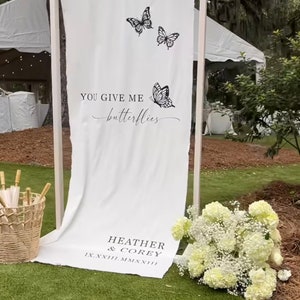 Fabric Linen Welcome Sign Welcome Sign Bridal Shower Sign Wedding ...