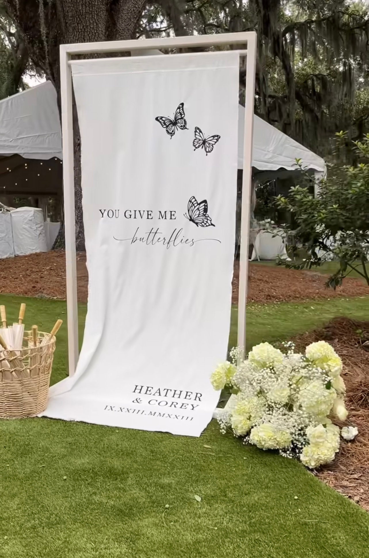 Fabric Linen Welcome Sign Welcome Sign Bridal Shower Sign Wedding ...