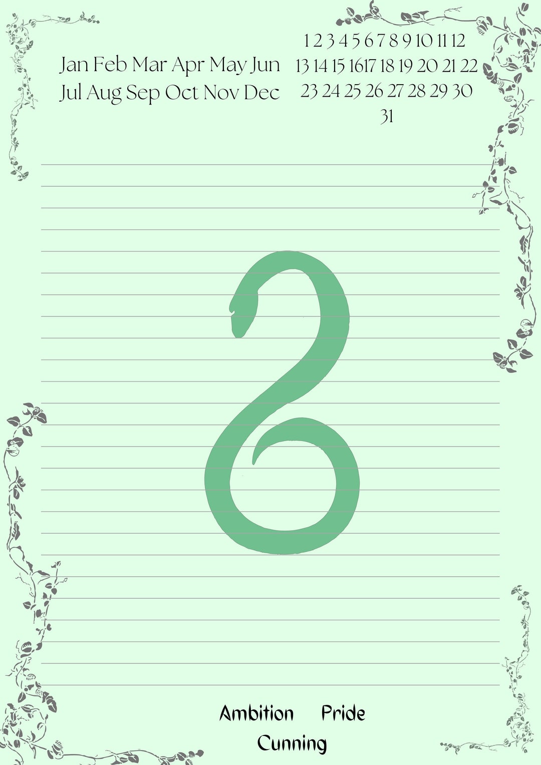 Notes Planner Page Printable, Notebook Pages, to Do List Printable, A4 ...