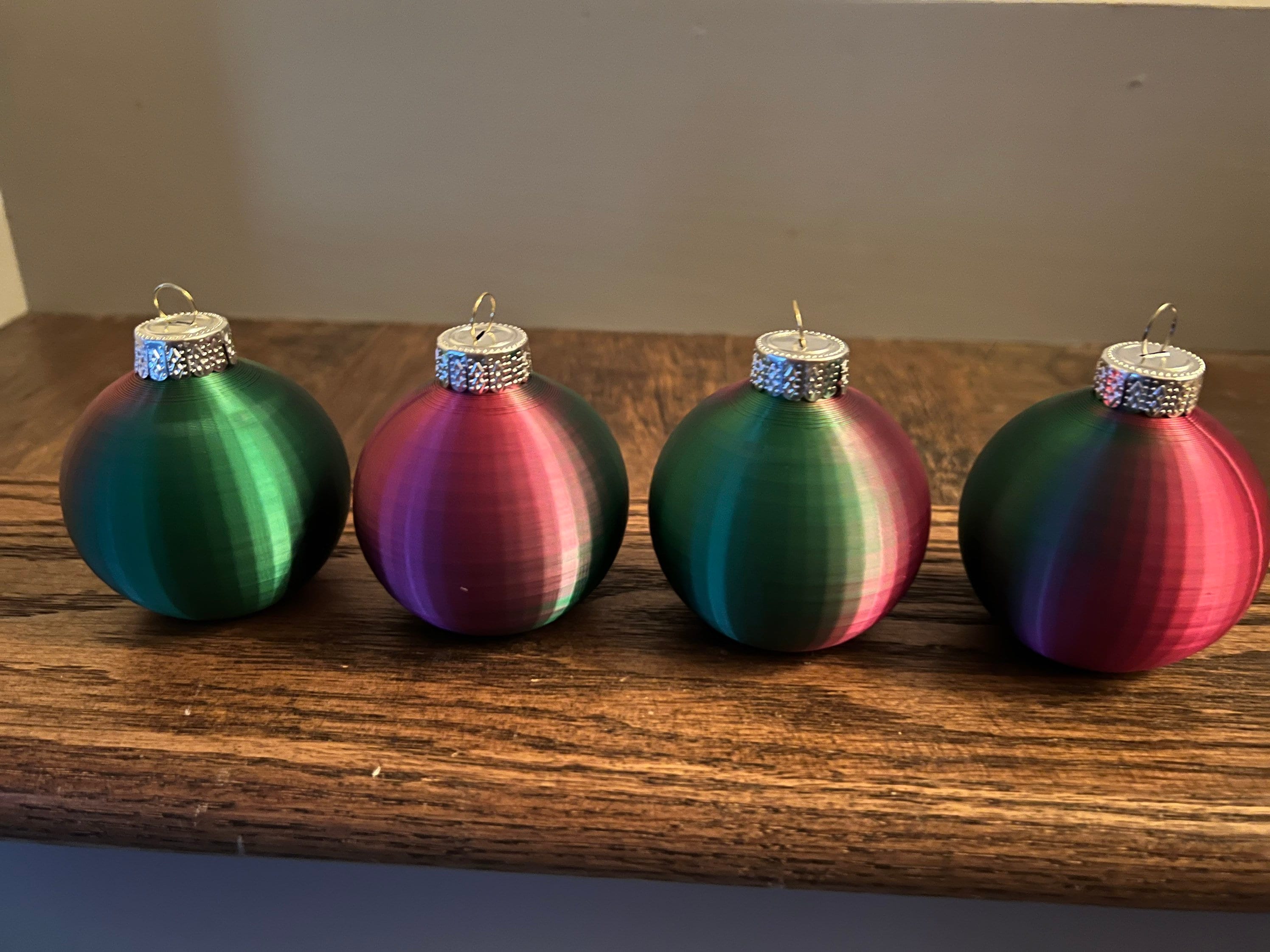 3D Printed Christmas Ornaments. - Etsy