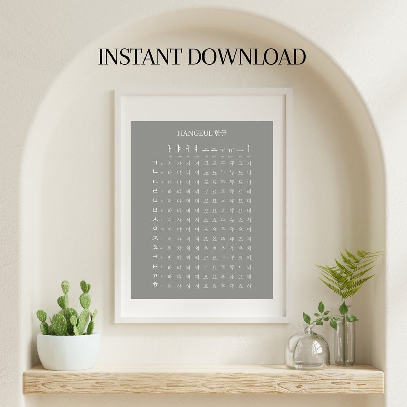 Korean Poster - Etsy