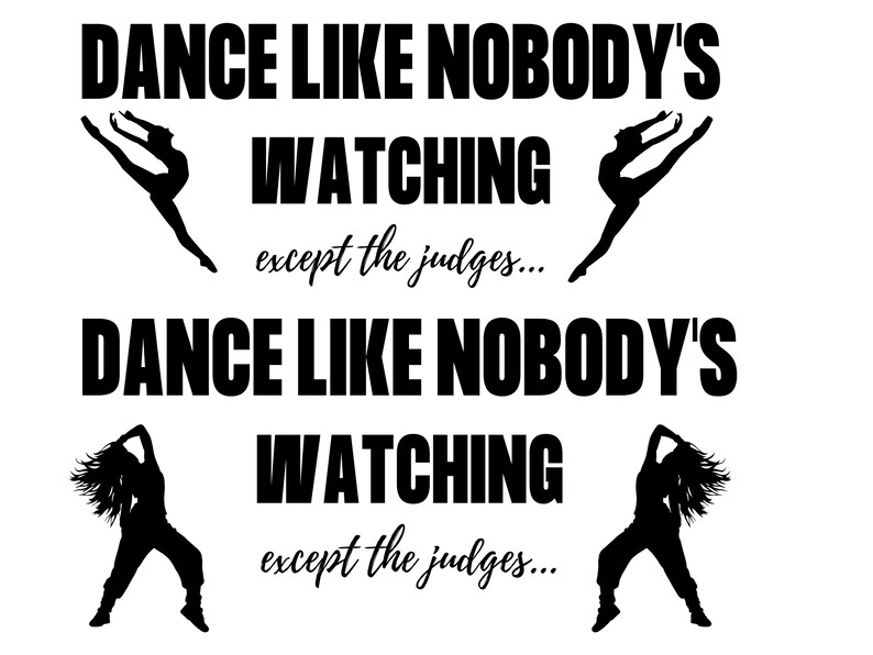 PNG, SVG, PDF, Men's Dance Like Nobody’s Watching, Men's Dance Shirt ...