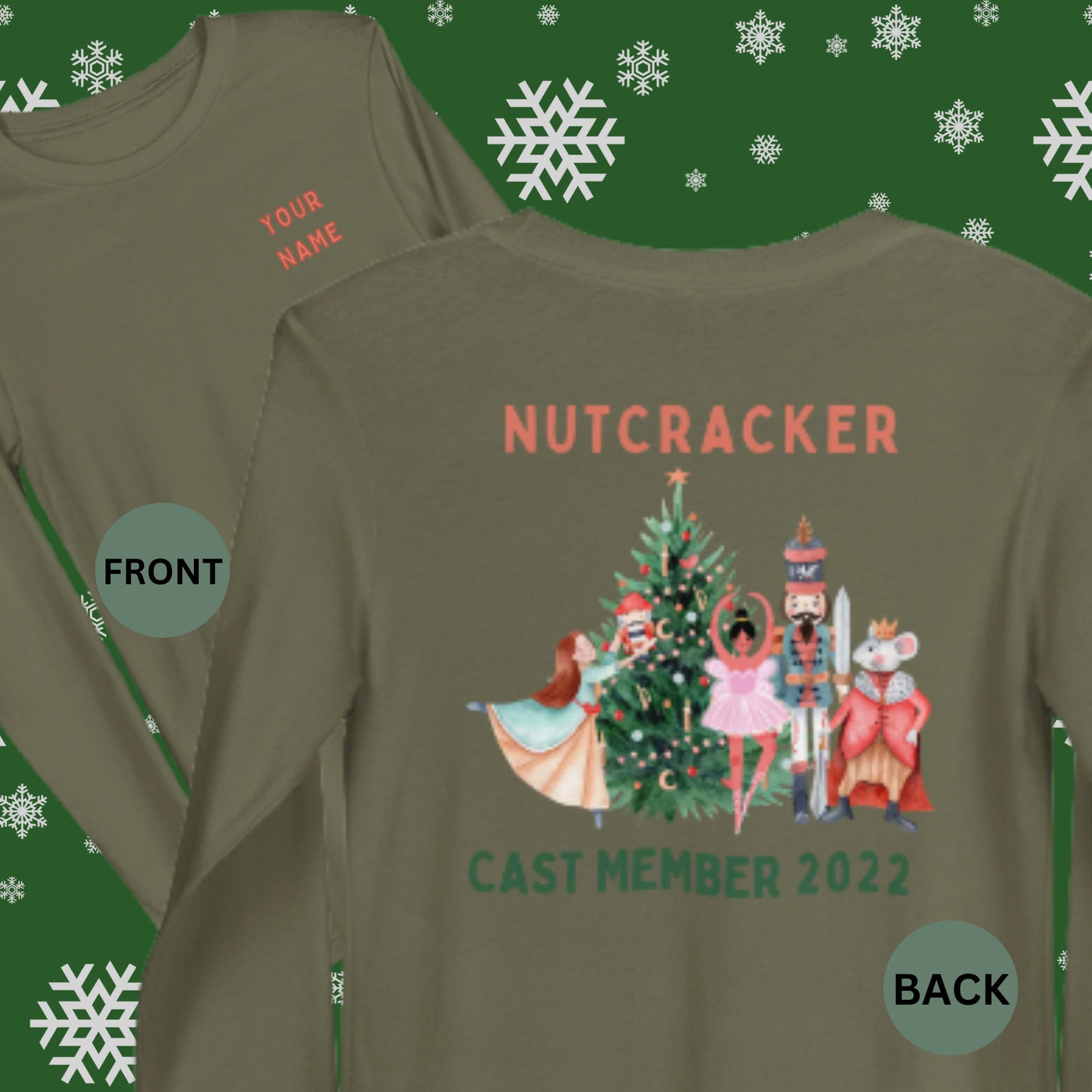 Nutcrackers Shirt, Custom Nutcracker Shirt, Nutcracker Ballet, Nutcracker Cast, Nutcracker Crew ...
