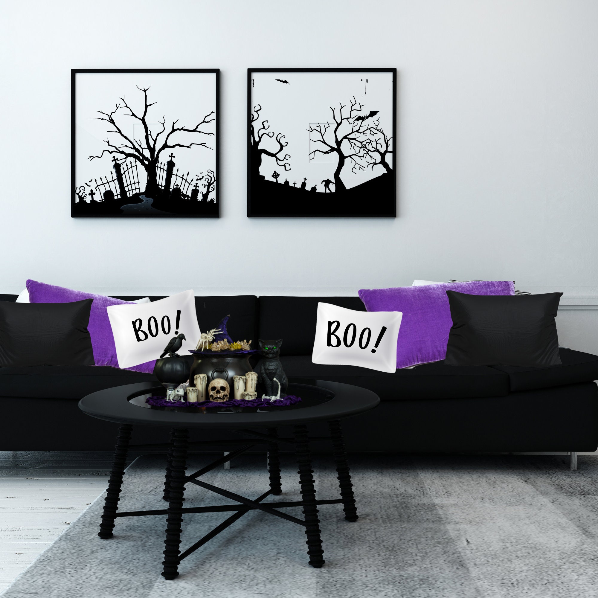 Zoom Background, Halloween Background, Halloween Zoom, Aesthetic ...