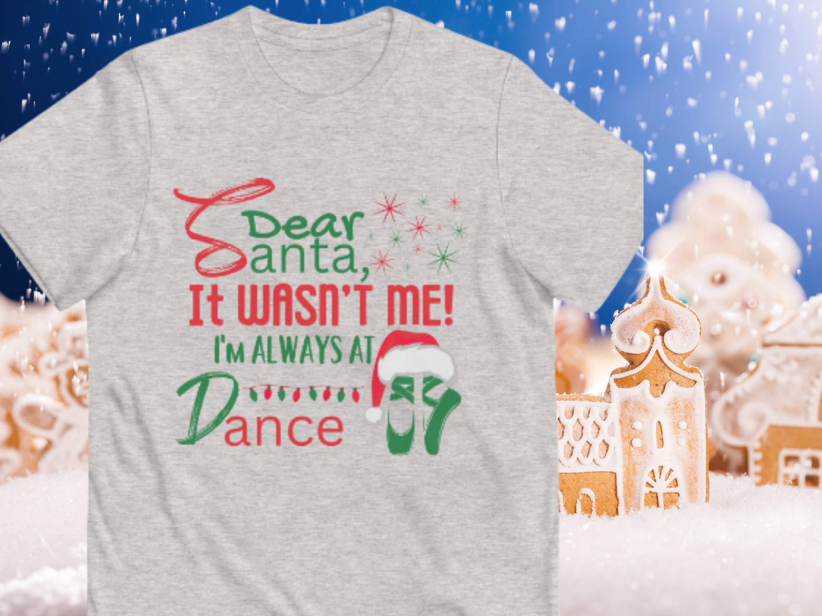 Christmas Dancer Shirt, Dancers Shirt, Funny Dance Shirt, Santa Dance ...