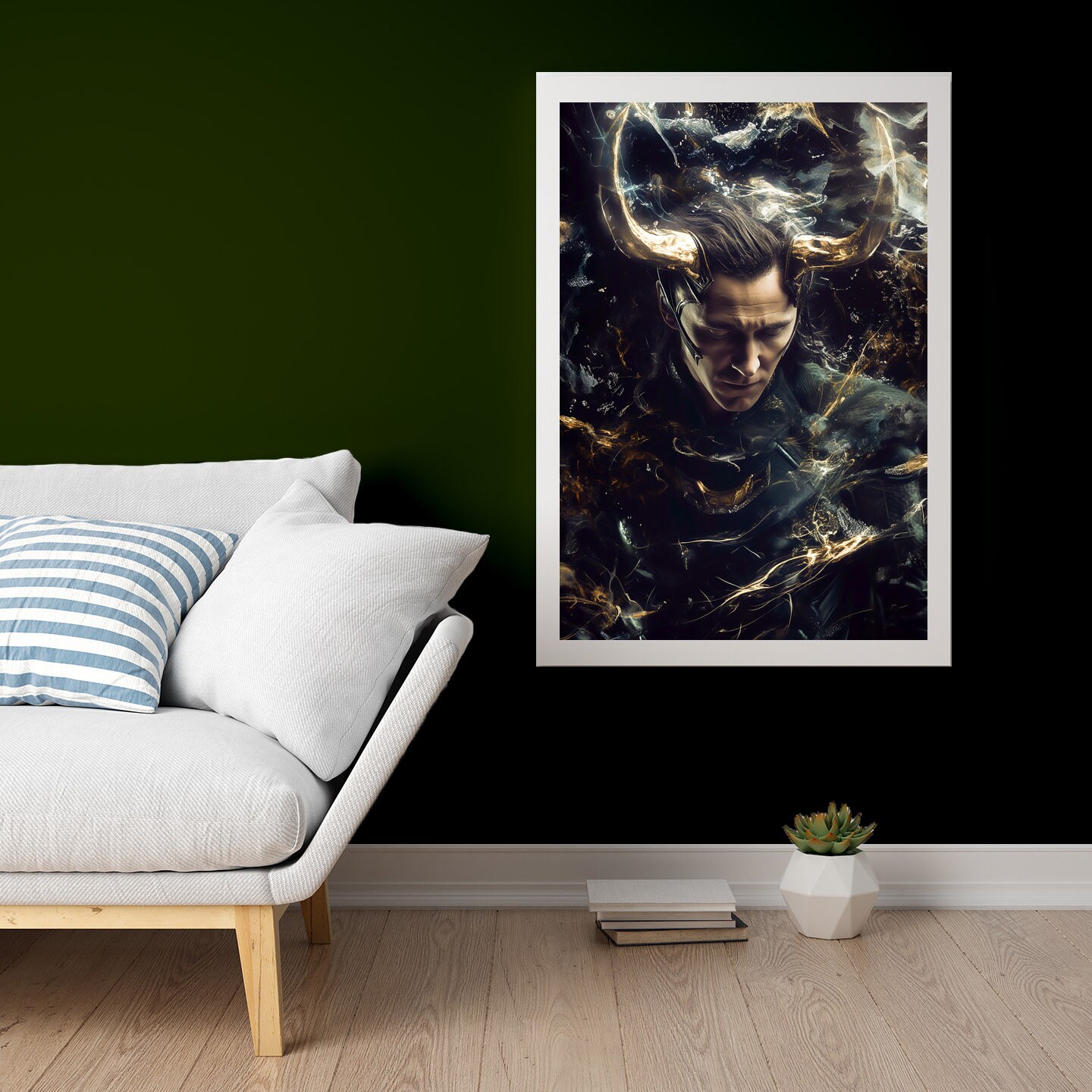 Mischief God Digital Art Parody Art Villain Art Comic Art Abstract Art ...