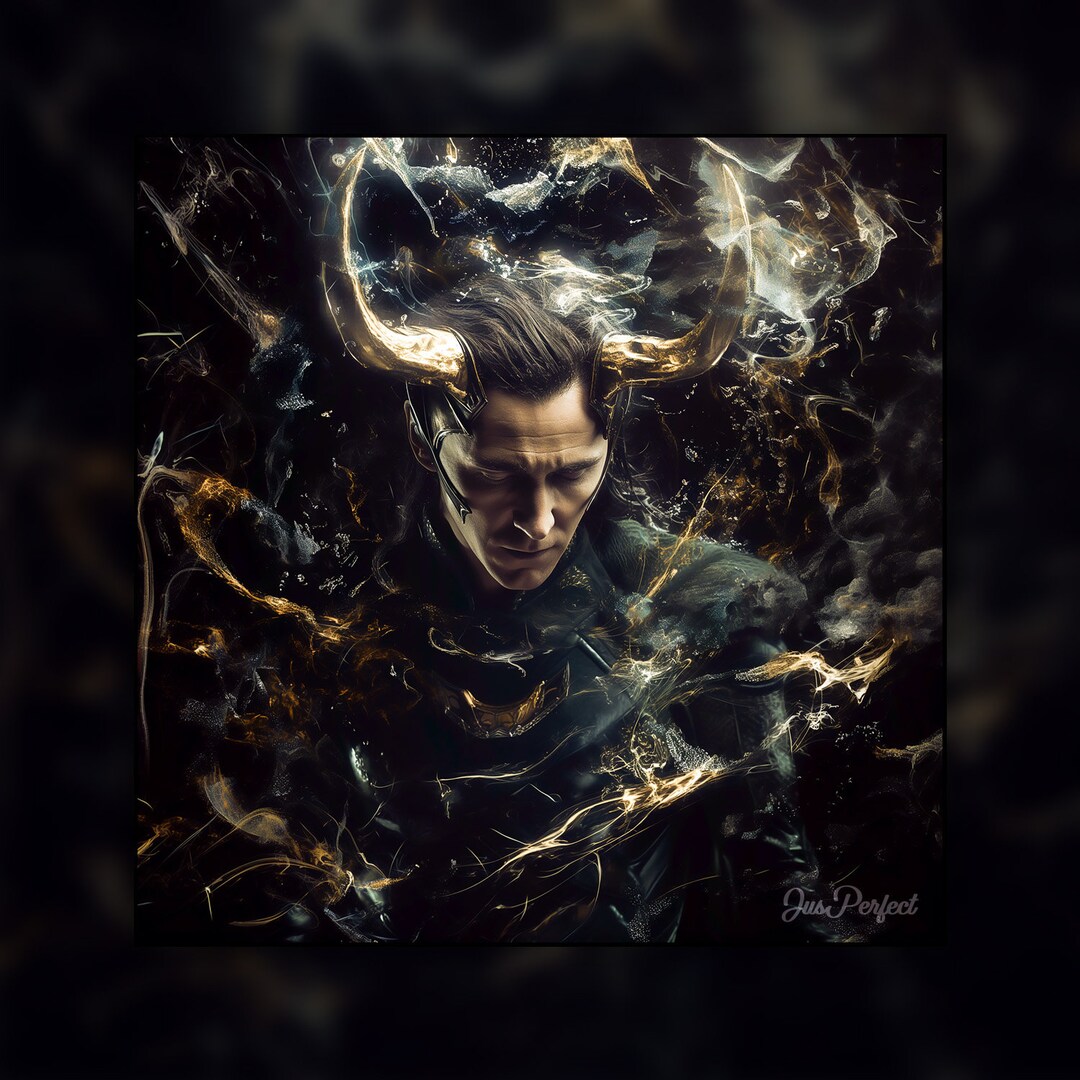 Mischief God Digital Art Parody Art Villain Art Comic Art Abstract Art ...