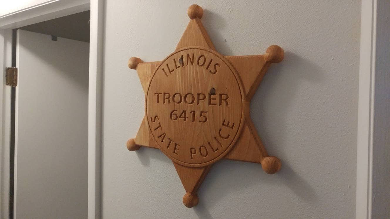 Personalized Illinois State Trooper Badge – 3D Carved Wooden Sign - Etsy