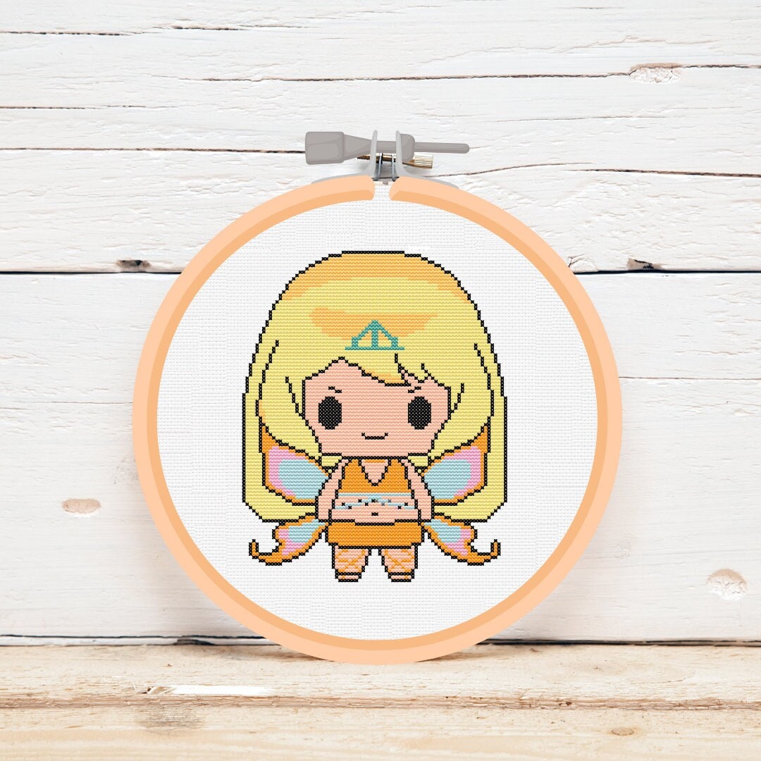 WINX Club Stella Enchantix Cross Stitch Pattern PDF Easy Cross Stitch ...