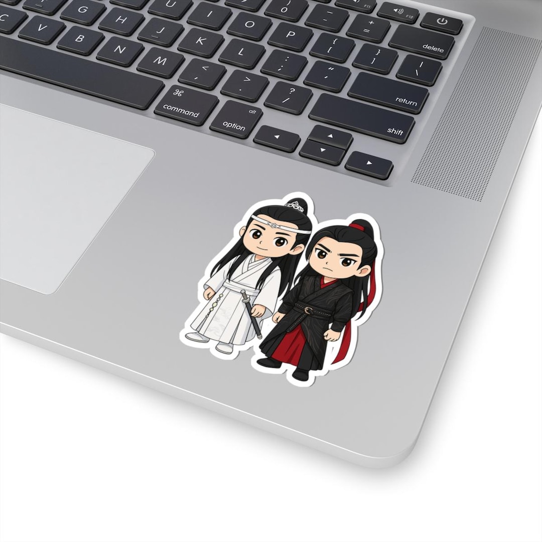 Lan Wang Ji & Wei Wu Xian "the Untamed" Chibi Kawaii Sticker Boys Love ...