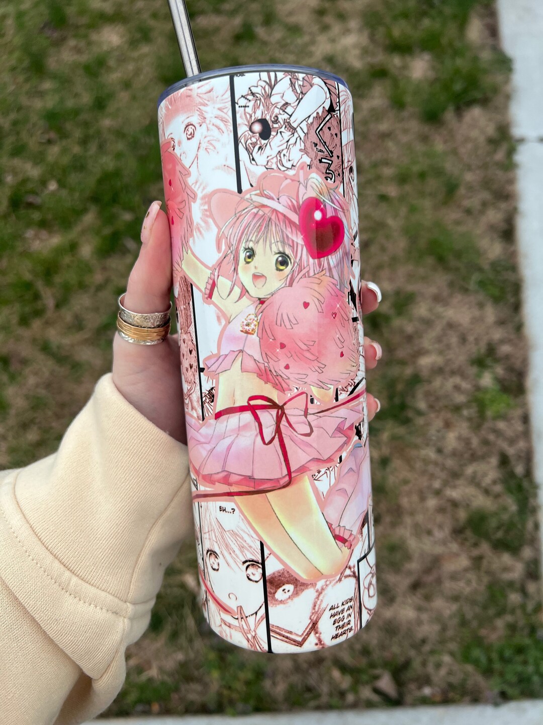 Amulet Heart Shugo Chara, Sublimation Printed Skinny 20 Oz Tumbler - Etsy