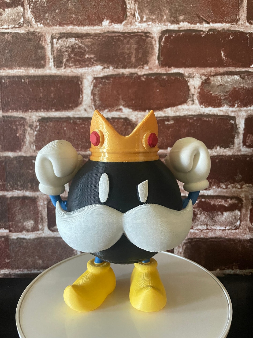 New and Improved King Bob-omb Planter Gift - Etsy