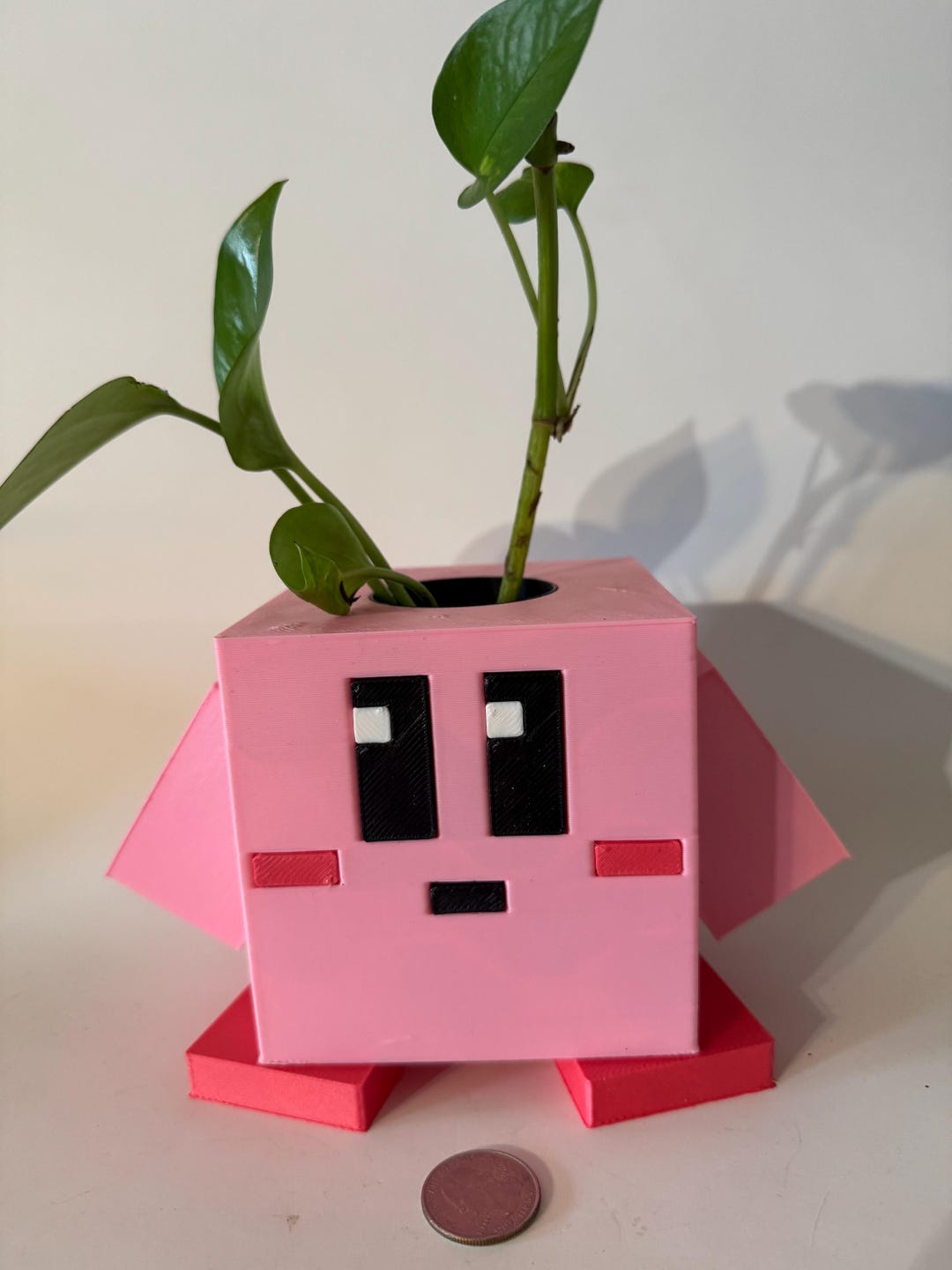 Roblox Kirby Planter Gift- Decor - Etsy