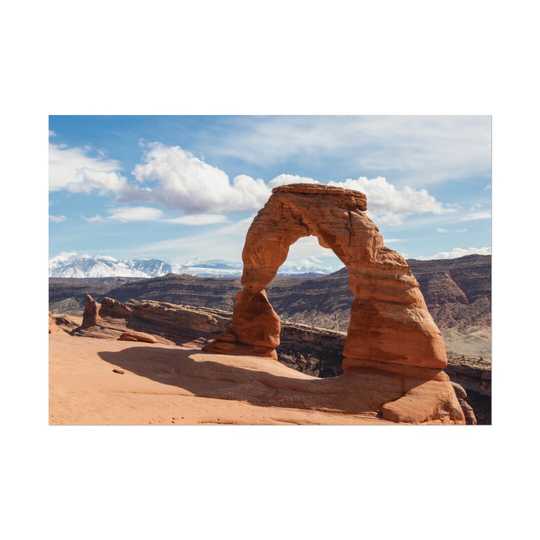 Delicate Arch, Arches National Park, Utah Poster, Southwest Wall Decor ...
