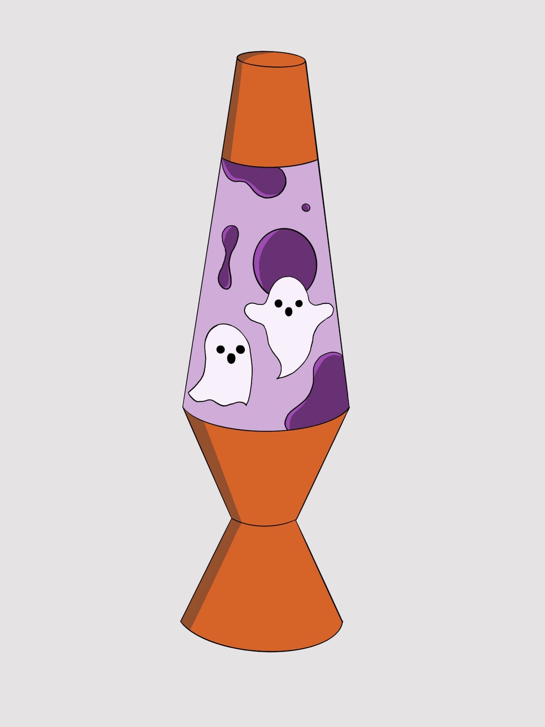 Ghosty Lava Lamp - Etsy