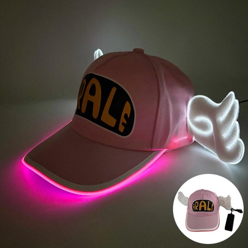 Led Light-up Baseball Cap – Flashing Glow Party Hat for Raves ...