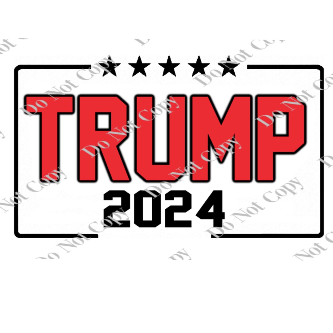 Trump 2024 PNG Digital Download - Etsy