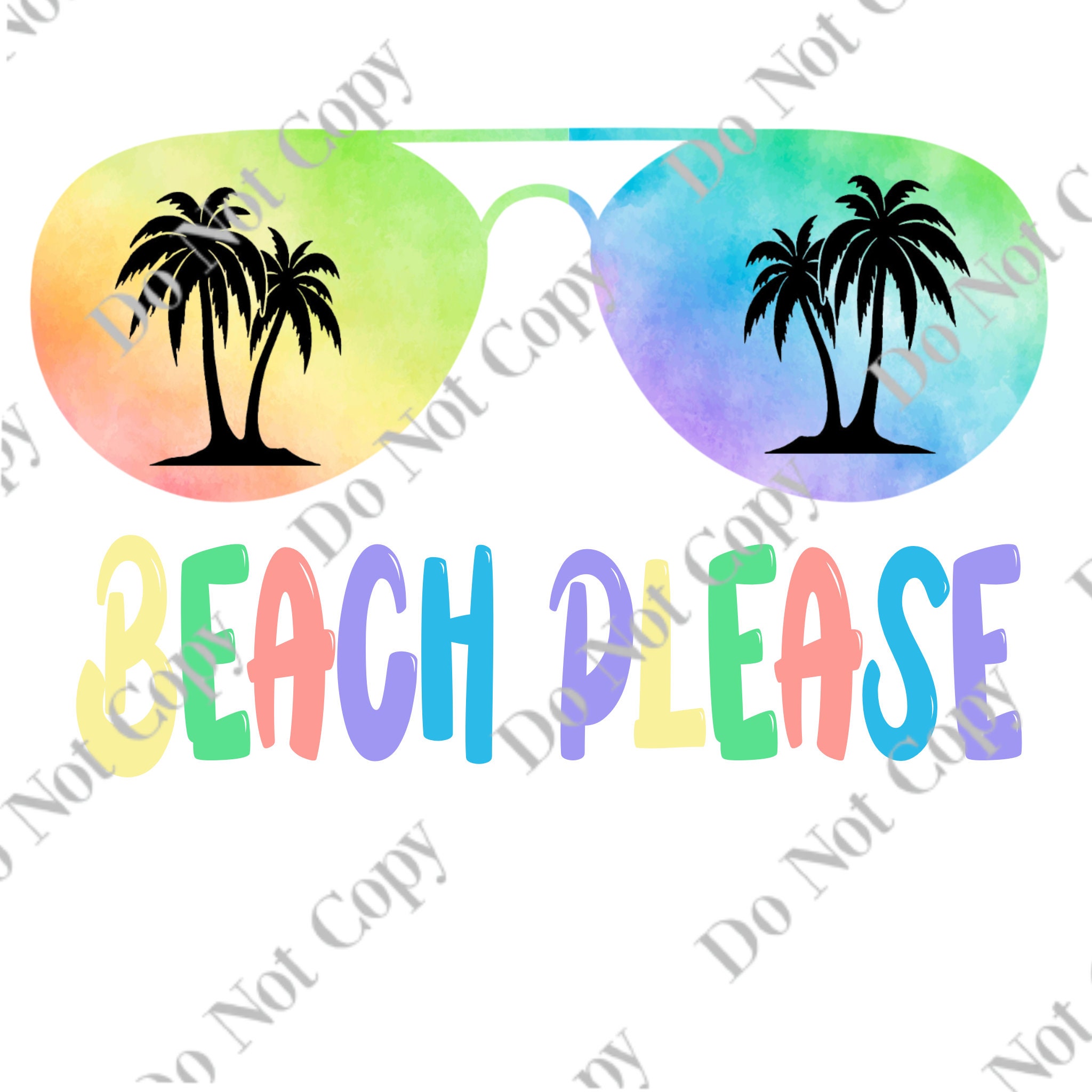 Beach Please PNG Digital Download - Etsy