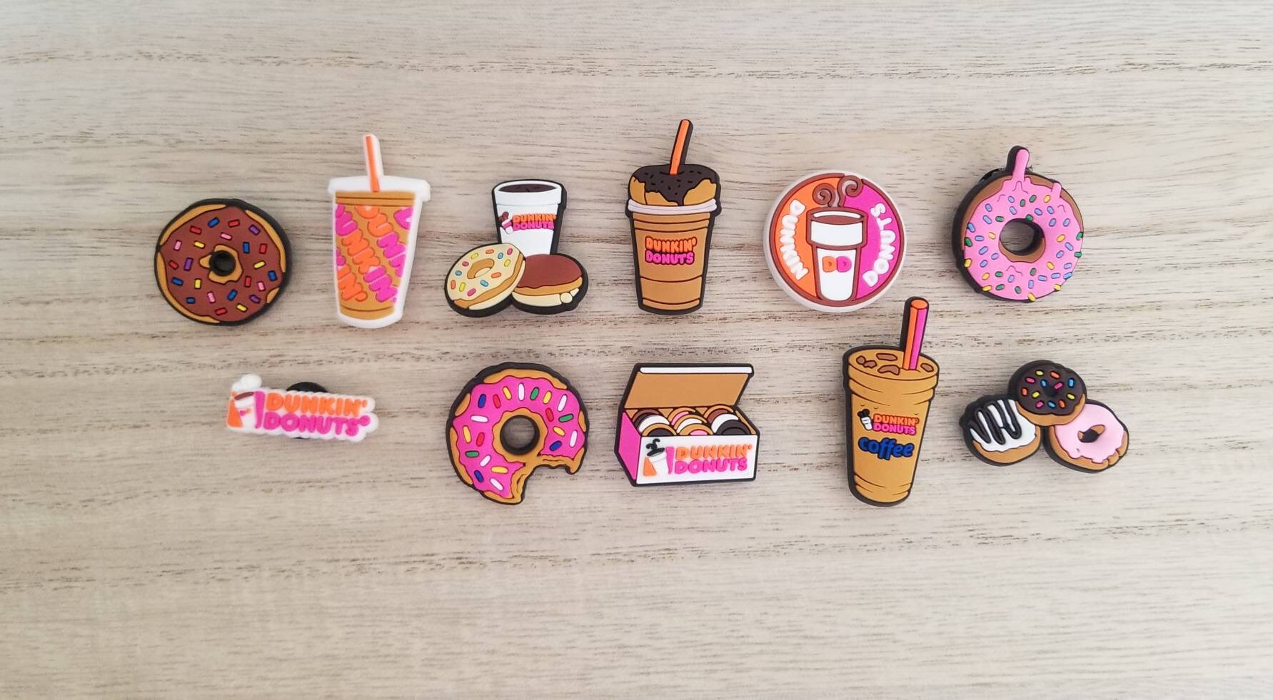 Dunkin Croc Charm Dunkin Donuts Croc Charm Donuts Croc - Etsy