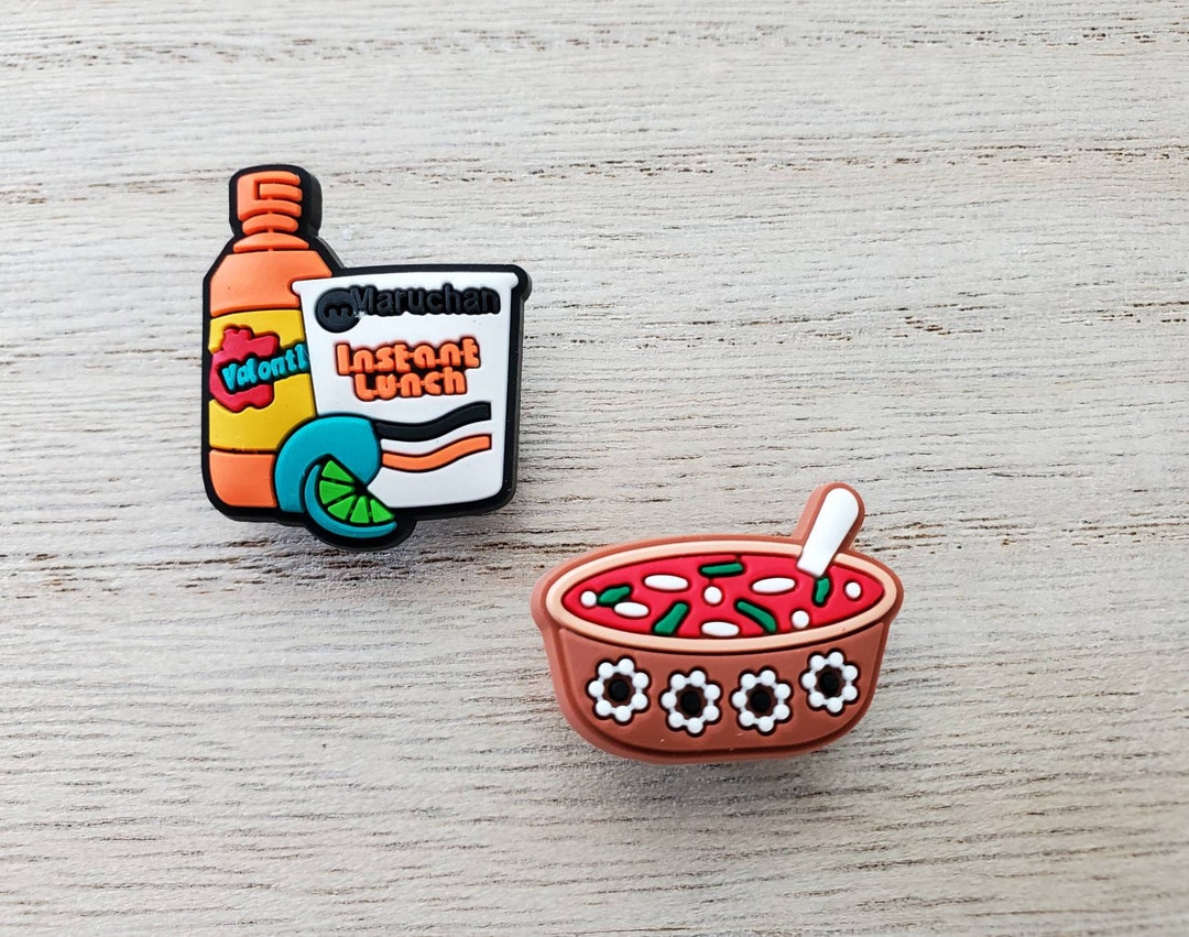 Ramen Noodles Croc Charm, Maruchan Food Croc Charm, Mexican Inspired ...