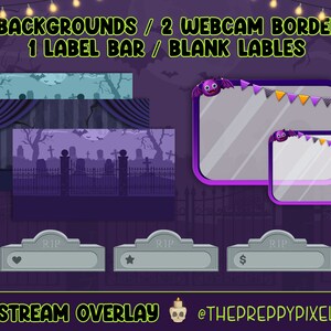 Halloween Stream Package | Twitch Overlay | Stream Setup | Twitch ...