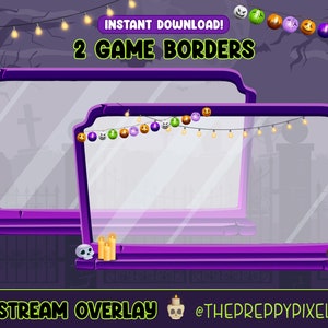Halloween Stream Package | Twitch Overlay | Stream Setup | Twitch ...