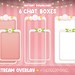 Cafe Rosé Stream Package / Pink Aesthetic / Stream Setup / Kawaii ...