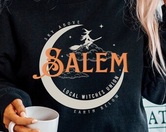 Salem Witch Union Sweatshirt - Etsy
