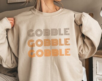 Gobble Til You Wobble, Gobble Gobble Shirt, Gobble Till You Wobble ...