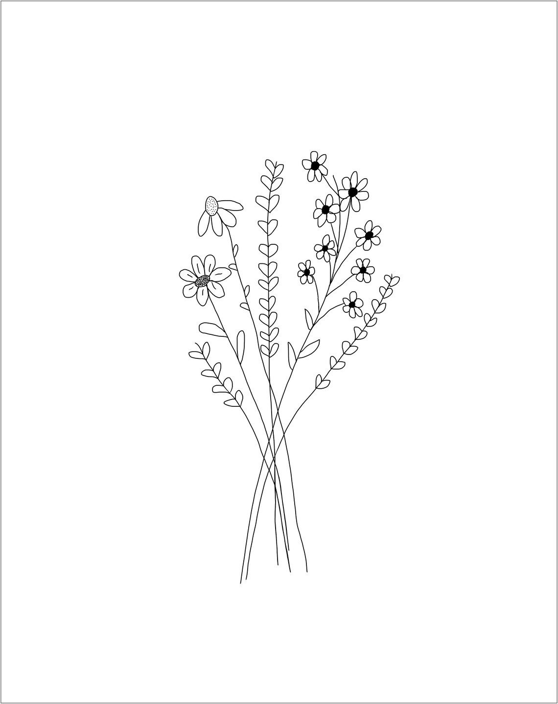 Floral Digital File - Etsy