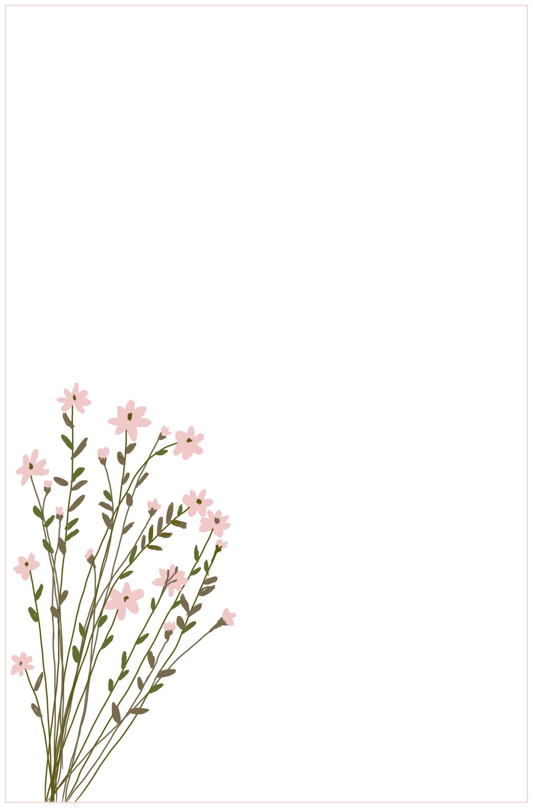 Floral Digital File - Etsy