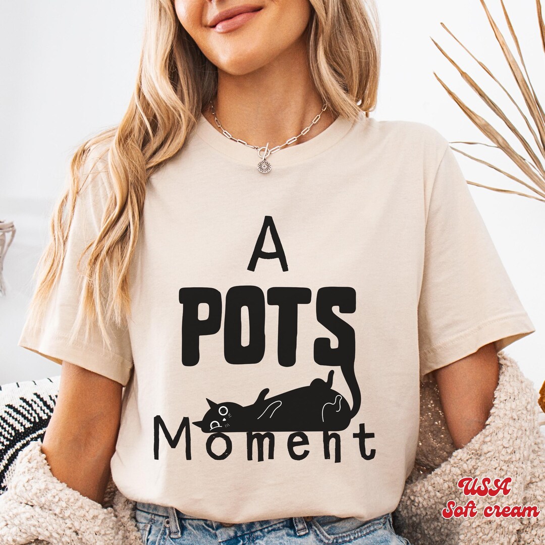 POTS Syndrome Shirt, Dizzy Cat Tshirt, Chronic Illness, Spoonie ...