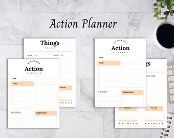 Action Planner - Etsy