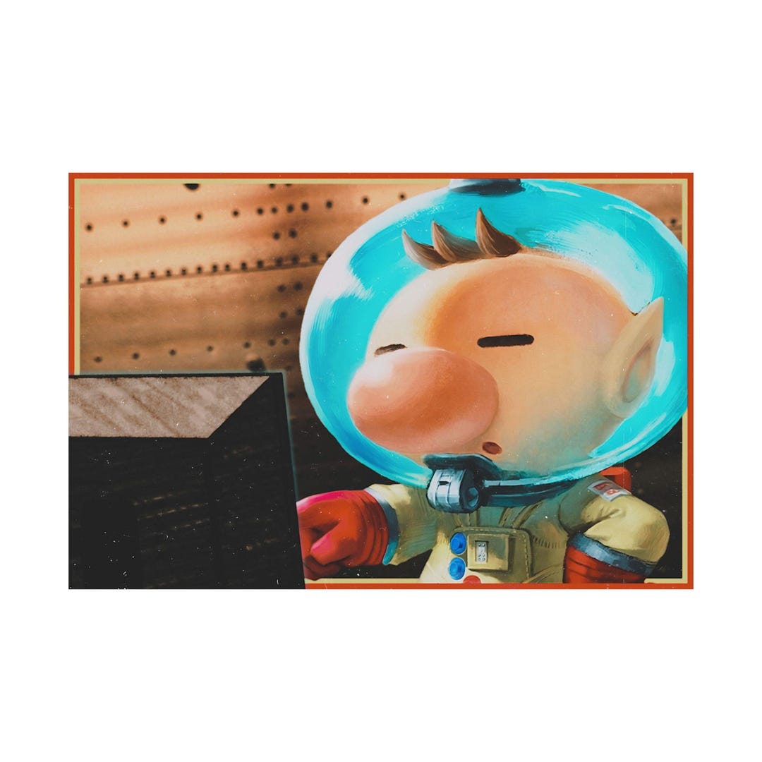 Captain Olimar Poster - Classic Variant - Etsy