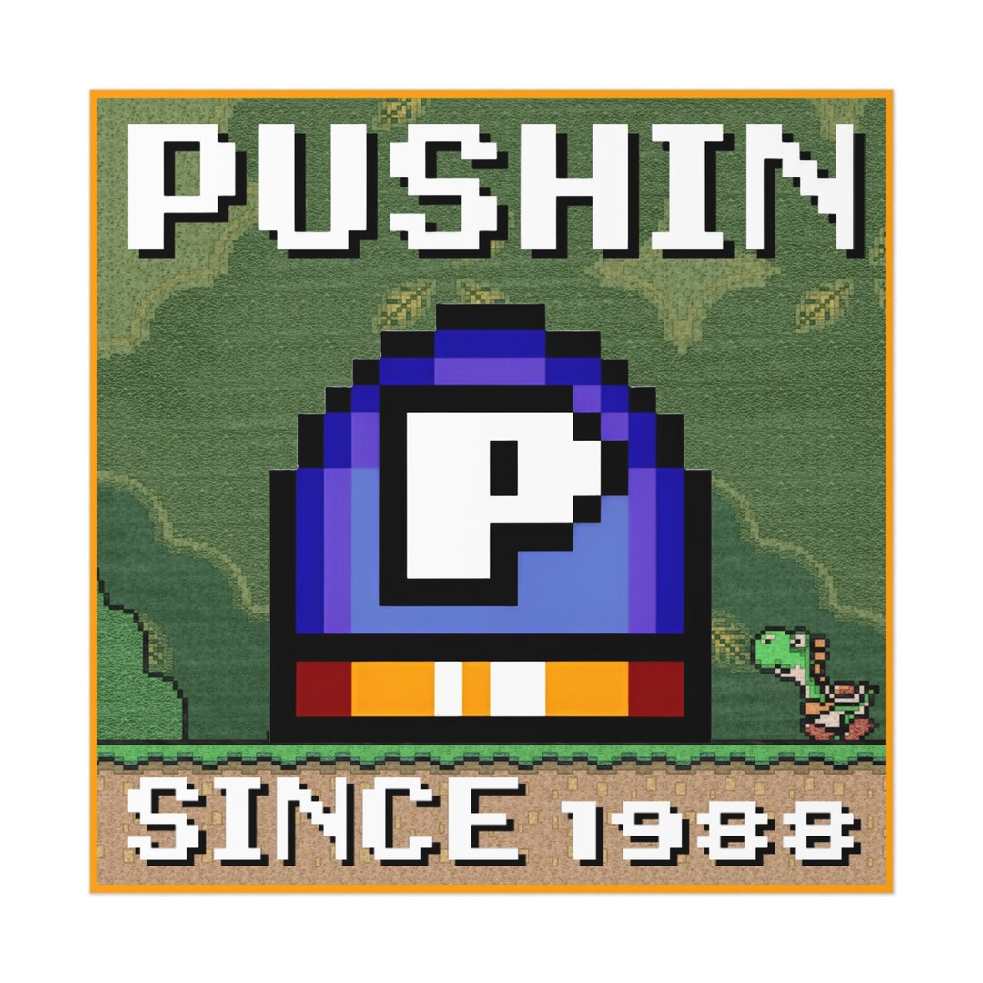 Pushin P Poster - Etsy