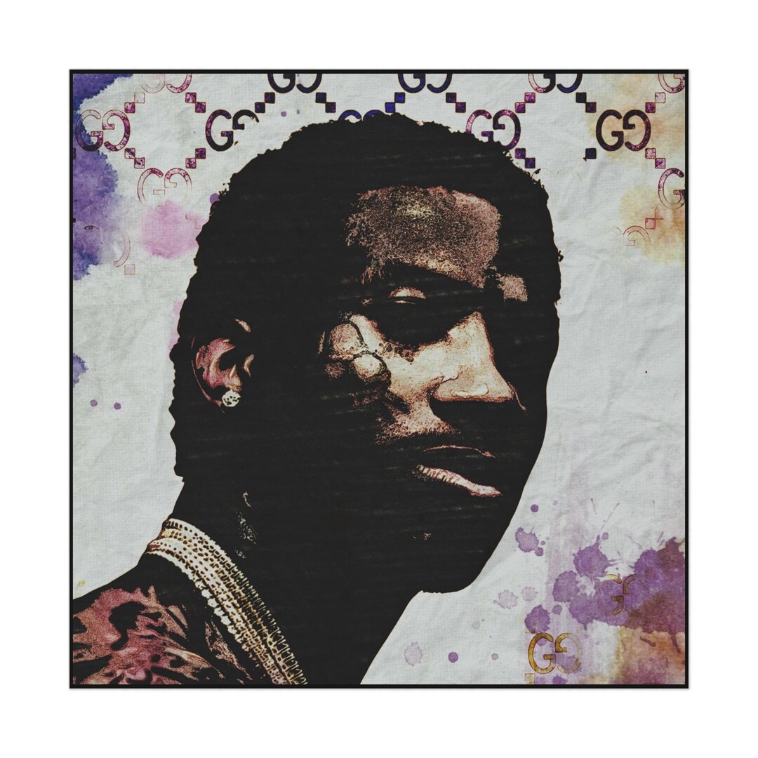 Gucci Mane Poster - Watercolor Variant - Etsy